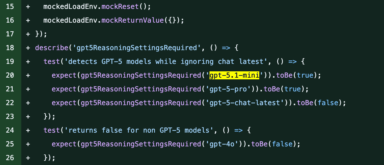 GPT-5.1-mini Found in OpenAI's GitHub Code — A Glimpse at What's Coming Next